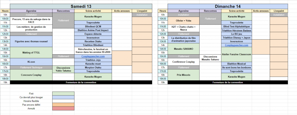 Planning conférence – Jonetsu