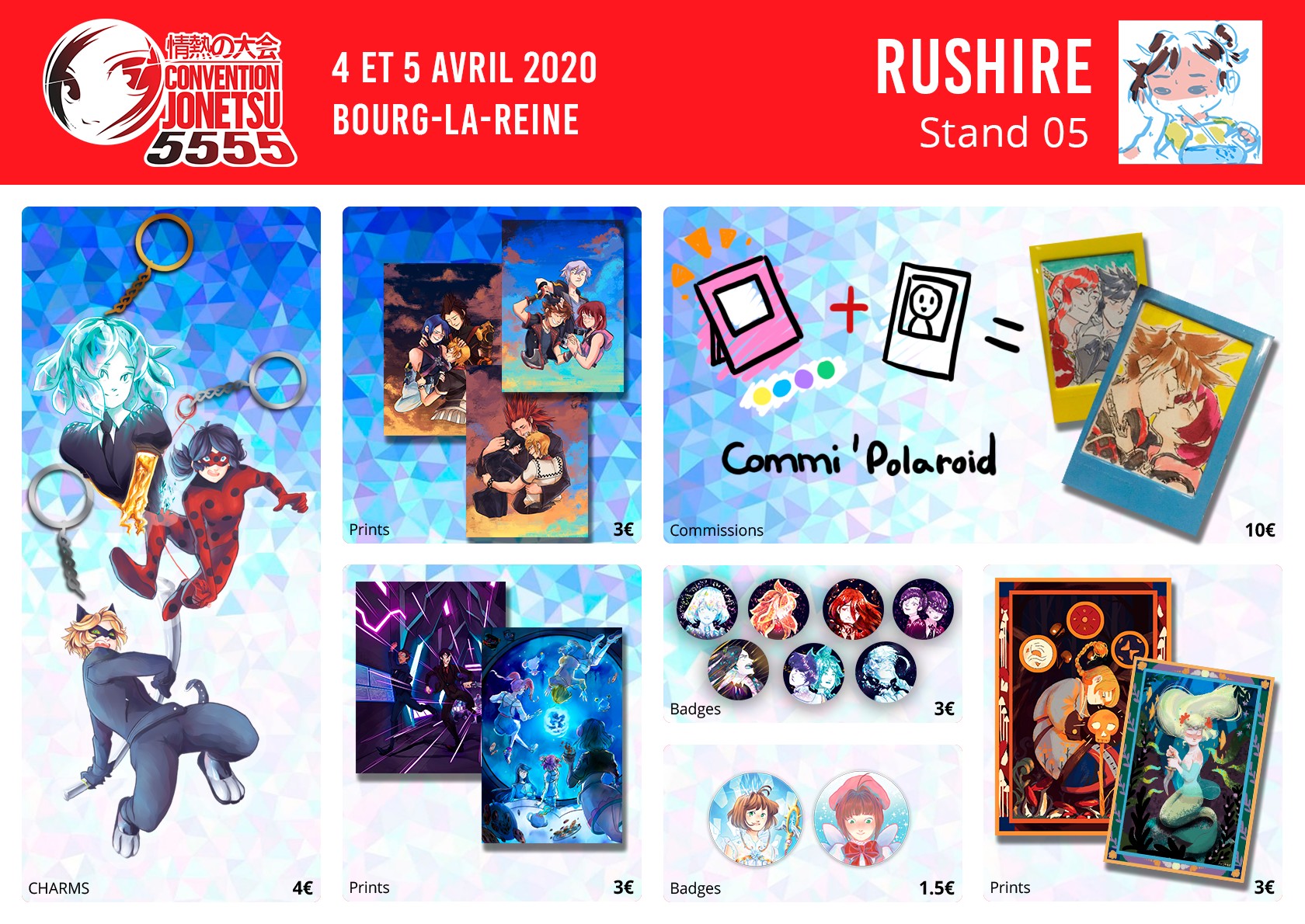 [Obsolète] Jonetsu 5555 reportée à avril 2021 – Jonetsu