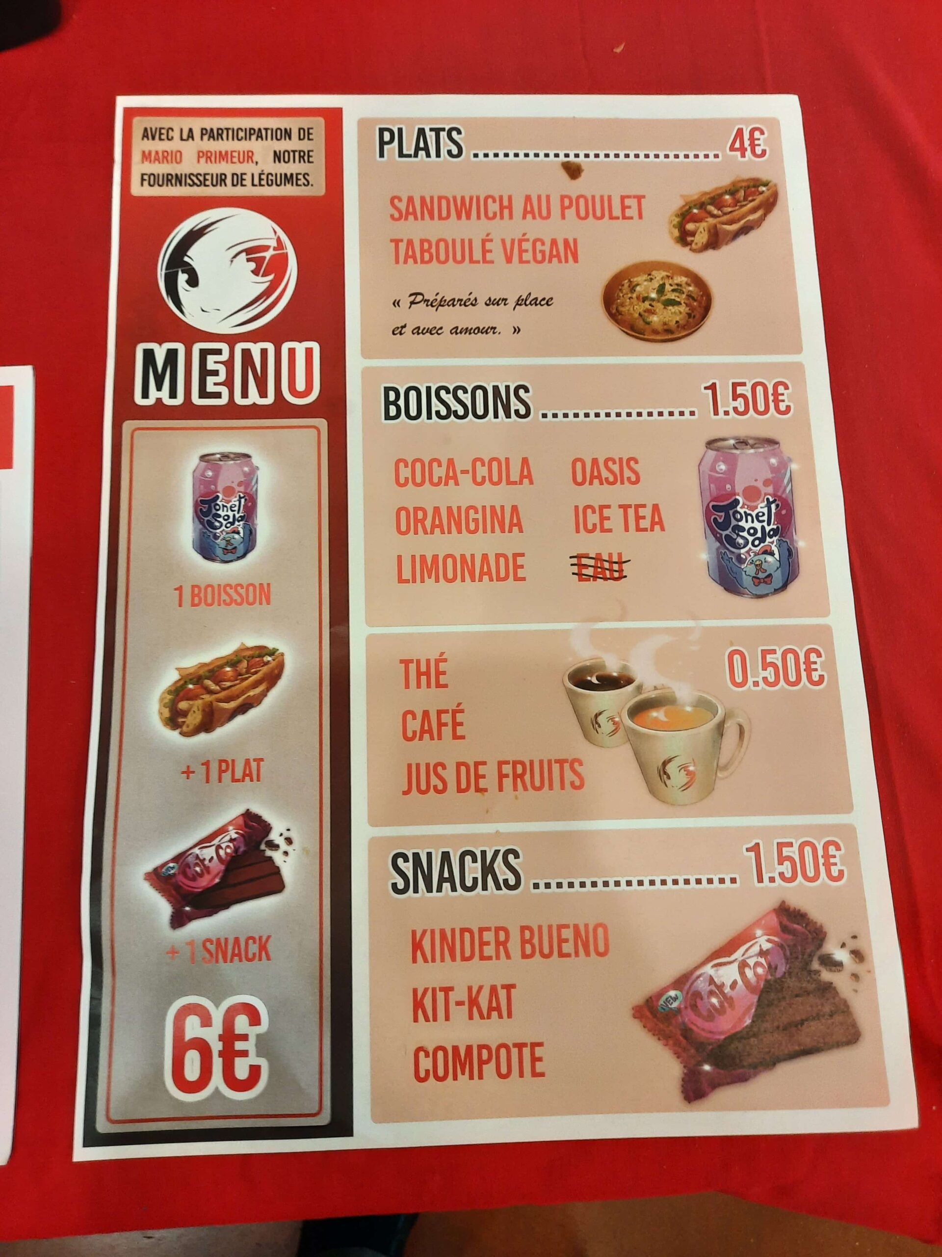 Colonnes Menus Jonetsu – Jonetsu