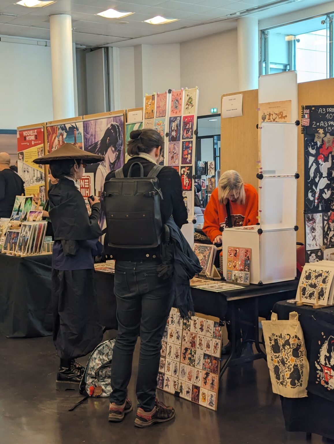 Stands colonnes colonel moutarde – Jonetsu