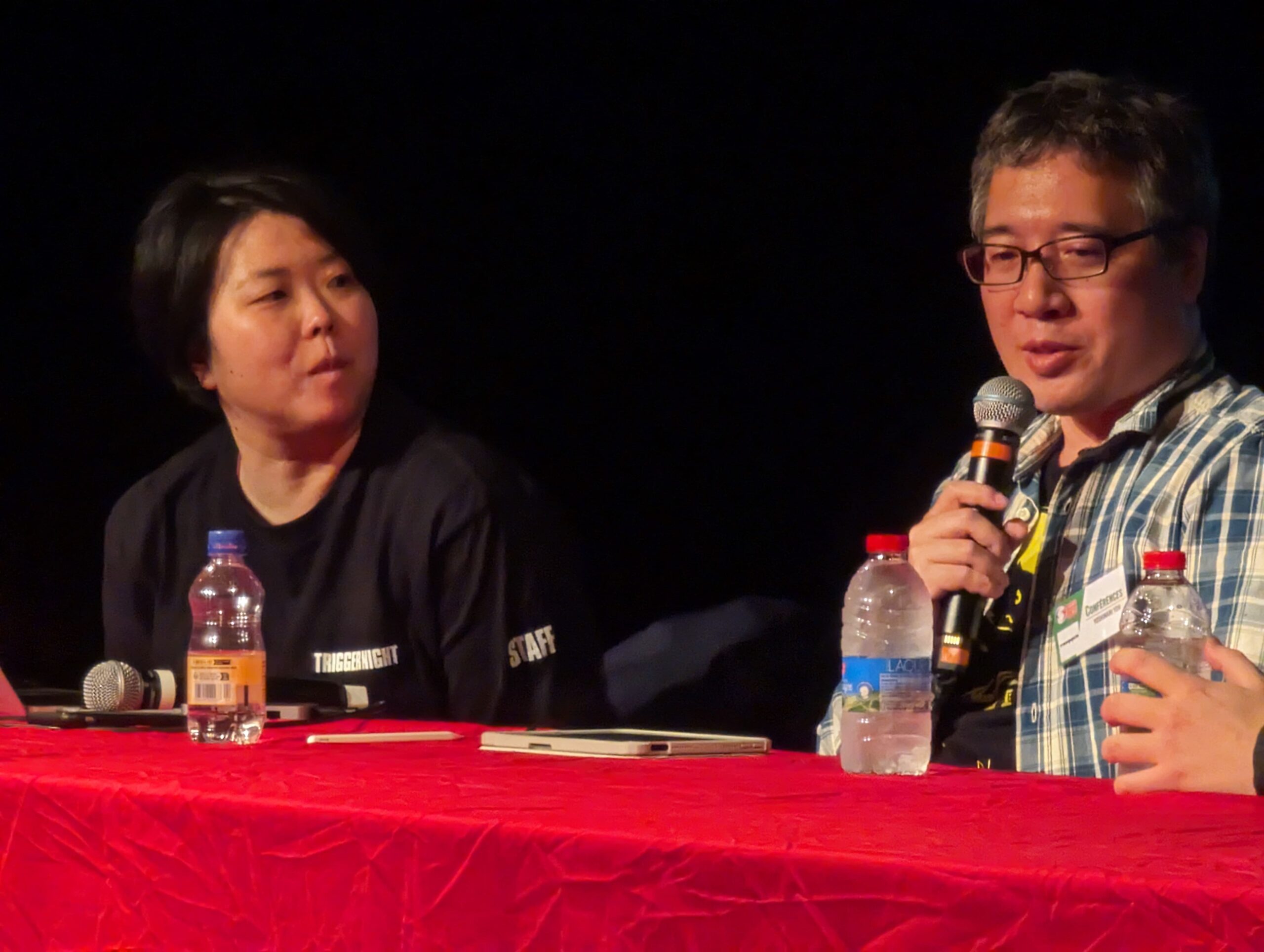 Tsutsumi Naoko et Yoshinari Yoh de Trigger en conférence – Jonetsu
